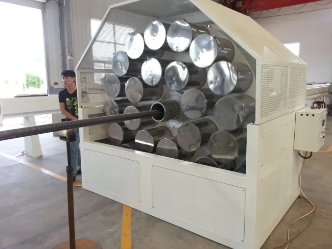 Pert Flexible Insulated Pipe Production Line Advanced Technology Independent Research and Development