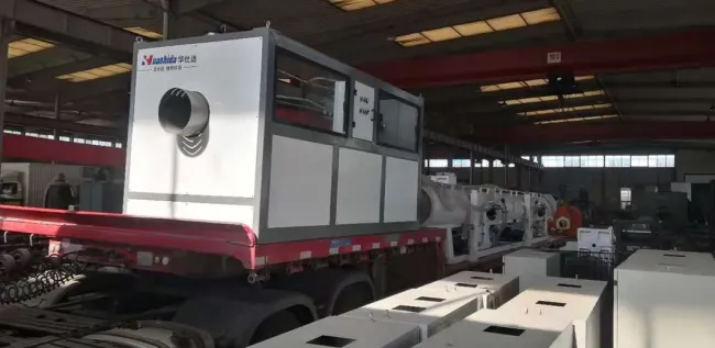 Pert Flexible Insulated Pipe Production Line Advanced Technology Independent Research and Development