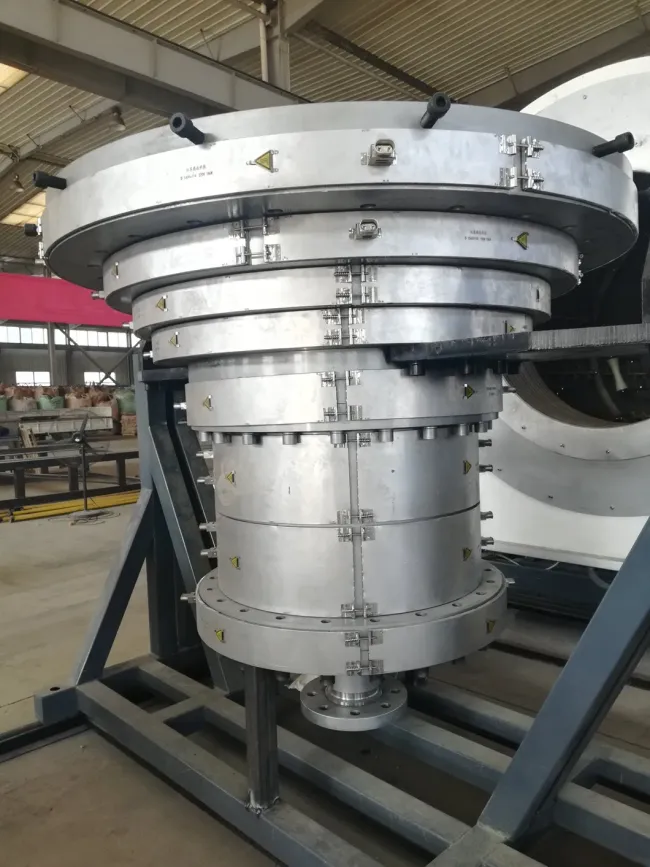 Plastic PE Preinsulated Pipe Machine / HDPE Jacket Pipe / Sleeve Pipe Tube Making Machine Extrusion Production Line