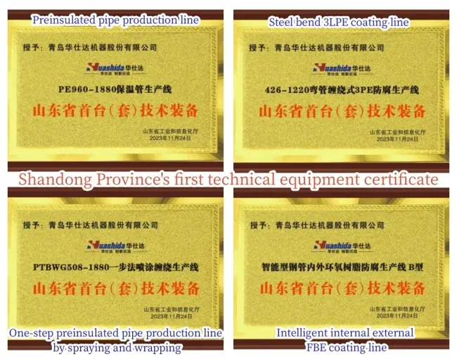 Complete Automation Three Layers Anti-Corrosion Coating Production Line