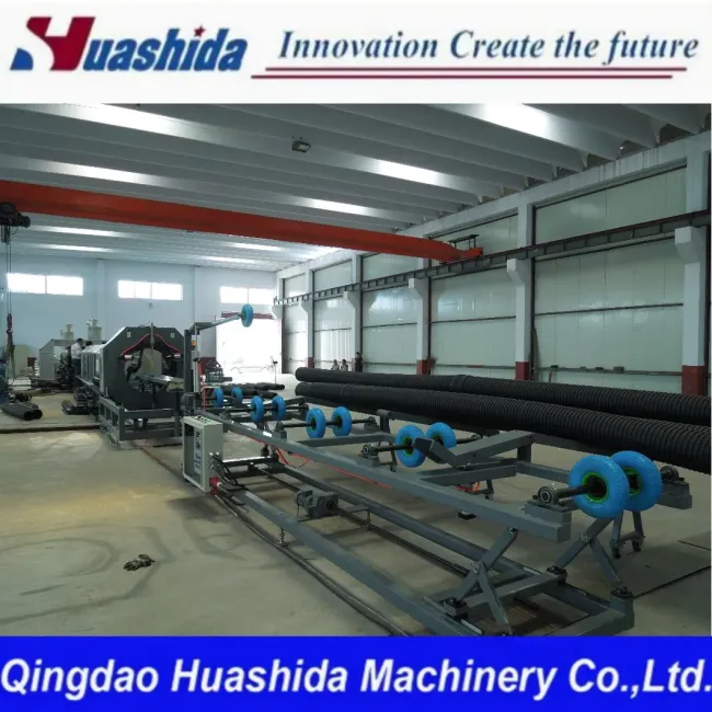 High-Strength, Corrosion-Resistant PP/HDPE Corrugated Pipes Production Line