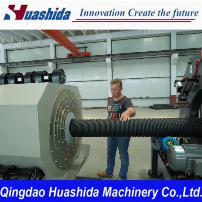 High-Strength, Corrosion-Resistant PP/HDPE Corrugated Pipes Production Line