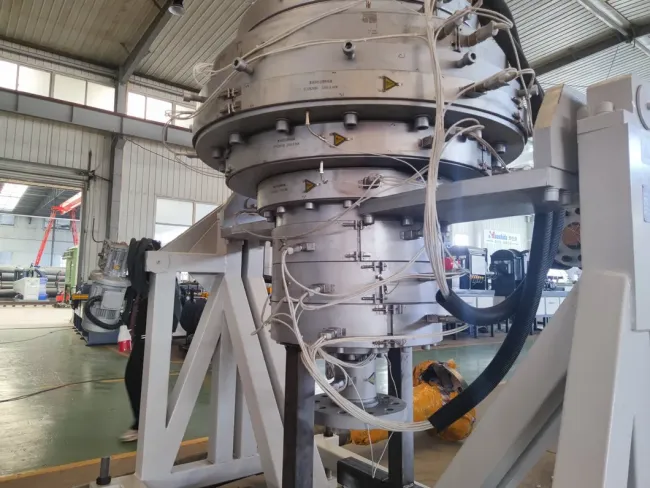 HDPE Jacket Pipe Extrusion System for PU Foaming Pre-Insulated Pipes