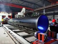 China Automatic/Manual Operating Mode 3LPE Coating Pipe Production Line with PLC Control System for sale