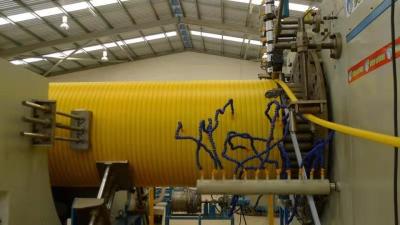 China Linha de produção de tubos de plástico para esgotos de grande calibre de HDPE à venda