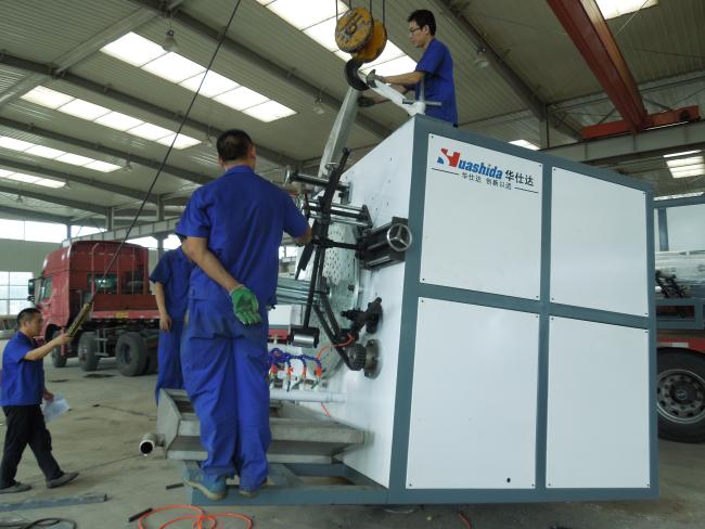 HDPE Plastic Hollow Wall Spiral Pipe Extrusion Line