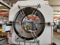 China 110-600mm HDPE Casing Case Shell Jacket Pre-Insulated Pipe Making Machine for sale