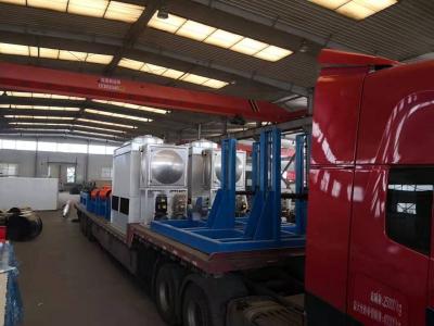 China 3lpe-coating met grote diameter en FBE-inwendige coatingmachine voor spiraalvormige stalen buizen Te koop