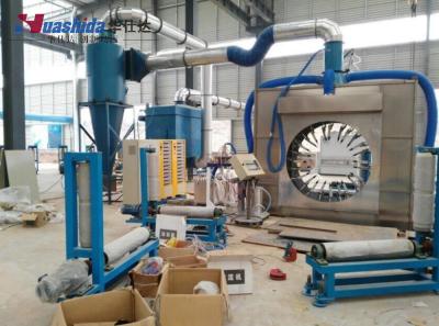 China 3lpe 3pe watervoorziening staalpijp Fbe epoxy poeder spray anti-corrosie coating lijn Te koop