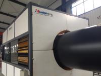 China PE Pre-Insulated Pipe Production with Vacuum Calibration Method for Pipe Casing for sale