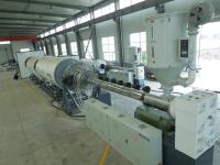 China HUASHIDA 110-2000mm Plastic HDPE Thin Wall Casing Case Shell Jacket Pipe Making Machine for sale