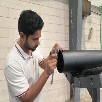 China PE Pre-Insulated Pipe Production with Vacuum Calibration Method for Pipe Casing for sale