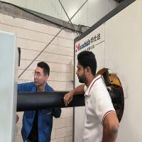 China PE Pre-Insulated Pipe Production with Vacuum Calibration Method for Pipe Casing for sale