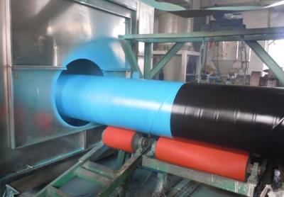China 1-3m Lengte 3LPE coating Pipe Productielijn Elektrische verwarming Geavanceerde shot blasting Te koop