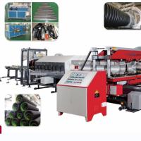 China Large Diameter HDPE/PP Double Wall Corrugated Pipe Extrusion Line for sale