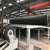 China Single Screw PE Insulated Pipe Making Machine Extrusion Molding Production Process for sale