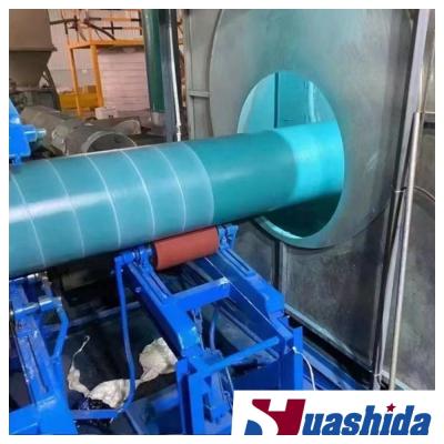 China Stalen pijpleiding 3PE 3LPE Pipe Fbe Vus Anti-corrosie isolatie coating line Te koop