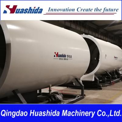 China Pre-Insulated Corrosion Resistance HDPE Jacket Casing Pipe PU Foam Preinsulated Pipe Production Line for sale