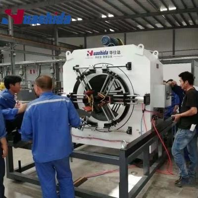 중국 Municipal Construction Pre-Insulated HDPE Plastic Jacket Pipe Production Line 판매용