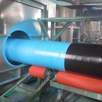 China PE Extrusion Three Layer Steel Pipe 3LPE Coating Machine for sale