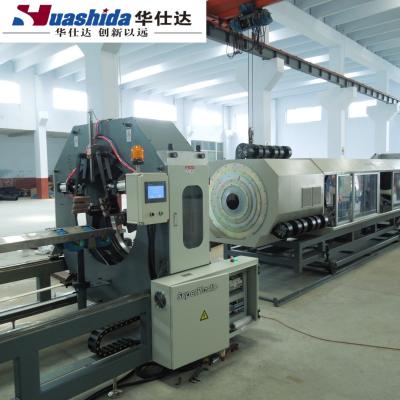 China Double Layer HDPE / PP Double Wall Corrugated Water Pipe Extrusion Line Computerized for sale