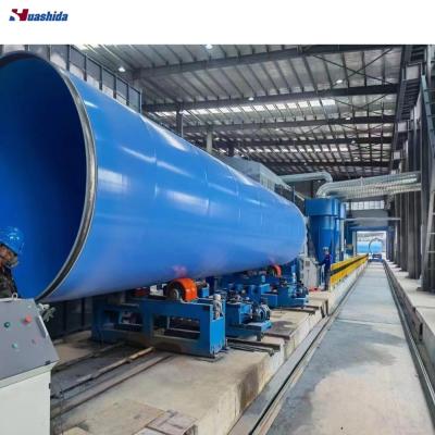 China 3lpe Fbe Pipe Anticorrosion Coating Poroduction Line for Petroleum/Natural Gas/Water Pipeline Supply for sale