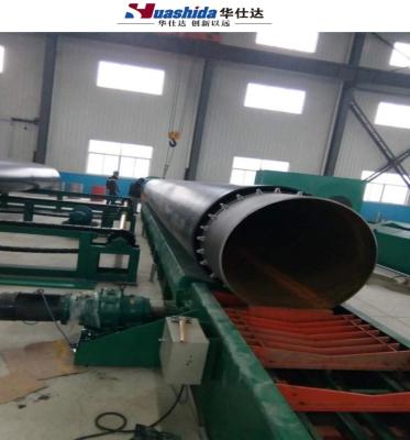 중국 드래그 체인 컨베이어가 장착된 자동 파이프-인-파이프 조립기 판매용