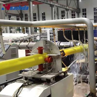 China Underground One-Step Polyurethane Insulated Pipe Production Line for Oil Pipelines for sale