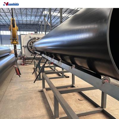 China HDPE-PE-buis-extruder voor de productie van voorgeïsoleerde buizen Te koop