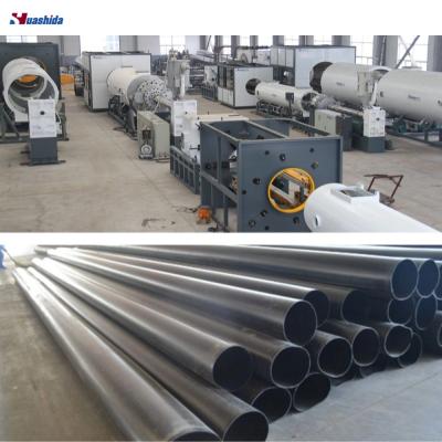 China HDPE mantelbuis productielijn voor PU schuim voorgeïsoleerde buizen diameter 110-560mm Te koop