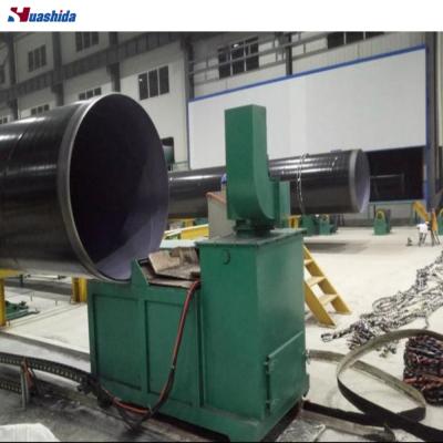 China 3LPE Anticorrosion Coating and Beveling Machine Line for Steel Pipes for sale