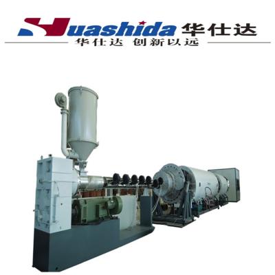 中国 プラスチックPE プリインシュレートパイプマシン / HDPE ジャケットパイプ / スリーブパイプチューブ製造マシン エクストルーション生産ライン 販売のため