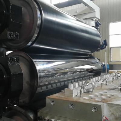 China Automatic PE PP Plastic Sheet Extrusion Line for 800-1600mm Boards for sale