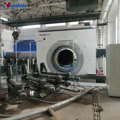 China 3PE Coating Steel Elbow Pipe Production Line 426-820mm Dia for sale