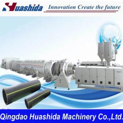 China Plastic Solid Pipe Extrusion Line / PE PP Pipe Production Line for sale
