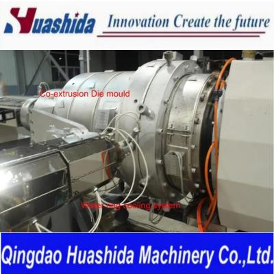 China High-Performance HDPE Solid-Wall Water Supply Pipe Extrusion Line with Single Screw Extruder for sale