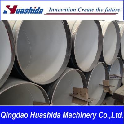 중국 철강 파이프에 맞춤형 3PE 외면 코팅 생산 라인 판매용