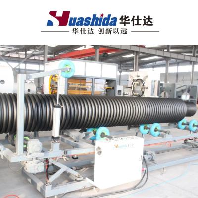 China High-Strength Corrugated Pipe Production Line with 1000kg/H Max Output and 6m/Min Max Speed for sale