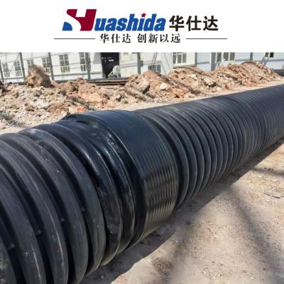 China High-Speed Water-Cooled Double Wall Corrugated Pipe Production Line with 6m/Min Max Speed for Drainage and Water Supply for sale