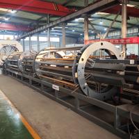 China HDPE Vacuum sizing thermal insulation pipe production line for sale