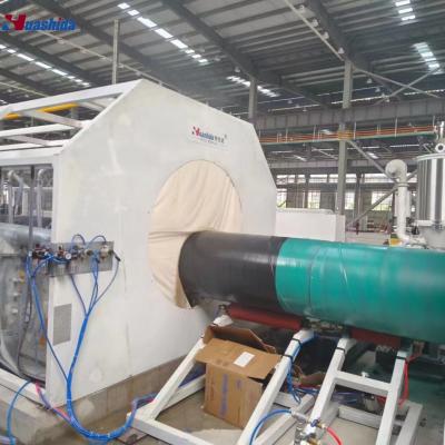 China 3PE Coating Line with Integrated Efficiency, SA2.5 Surface Treatment, and Induction Heating for Steel Pipes for sale