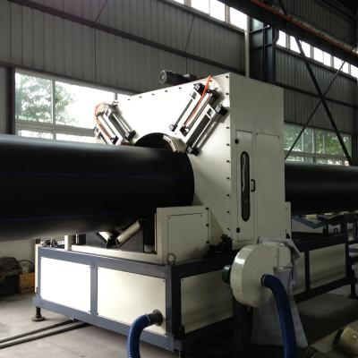 China HDPE Jacket Pipe Extrusion Line with Vacuum Calibrating Method High-Efficiency Extruder and Customizable Configuration for sale