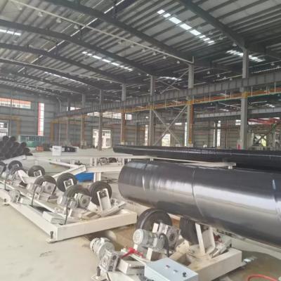 China 3PE Coating Pipe Production Line with Enhanced Corrosion Protection Induction Heating and SA2.5 Surface Treatment for sale