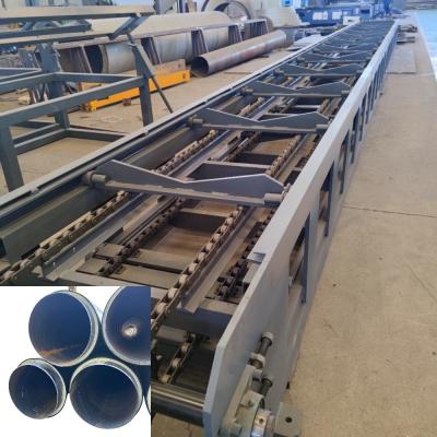 China Fully Automatic Production Line for 110-2000mm Vacuum-Calibrated Insulated Pipes with HDPE Jacket for sale