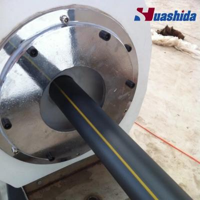 China Durable HDPE Pipe Extrusion Line with Single Screw Extruder and Vacuum Calibration for 20-2200mm Pipe Range for sale
