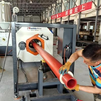 China One-Step Continuous PERT Rigid Insulation Pipe Machine for EN 253 Compliant Pre-Insulated Pipe Production with 40% Faster Efficiency for sale