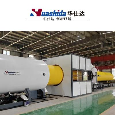 China Customizable HDPE Pre-Insulated Pipe Production Line with Vacuum Calibration and 1400kg/H Output for sale