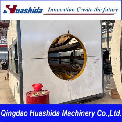 China High-Speed Energy-Saving HDPE Jacket Pipe Production Line with Dust-Free Planetary Cutting for sale