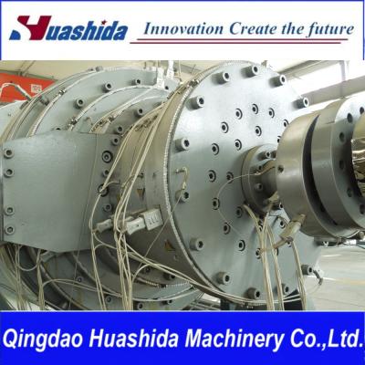 China High-Speed Energy-Saving HDPE Jacket Pipe Extrusion Line with Vacuum Calibration for Pre-Insulated Pipes for sale