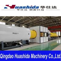 China High Reliable PU Foaming Injection Pipe HDPE Jacket Extrusion Line for sale